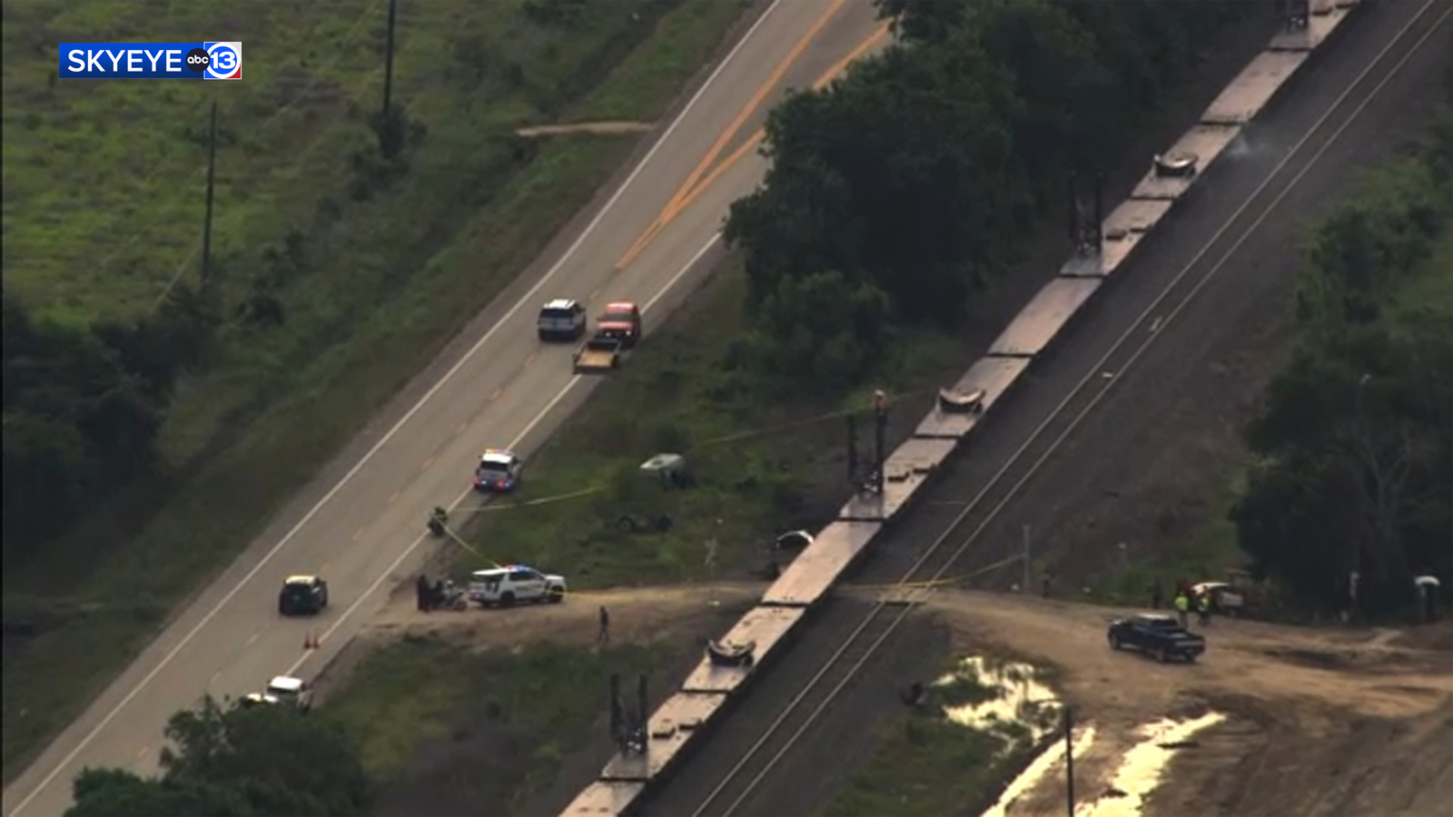 Dump truck driver killed during train crash on FM 2759 in Fort Bend ...