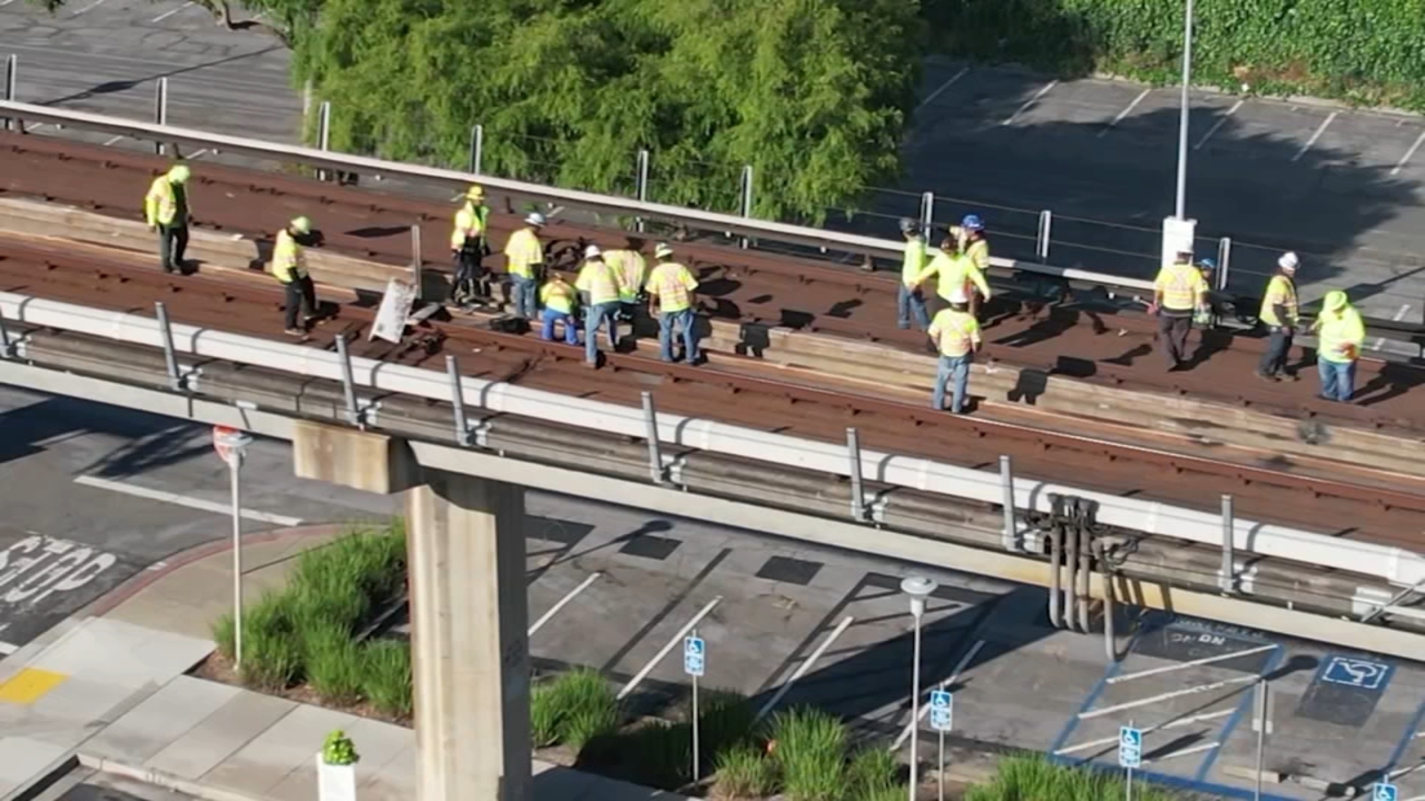 BART's Green Line service down as impacts continue from fire at San ...