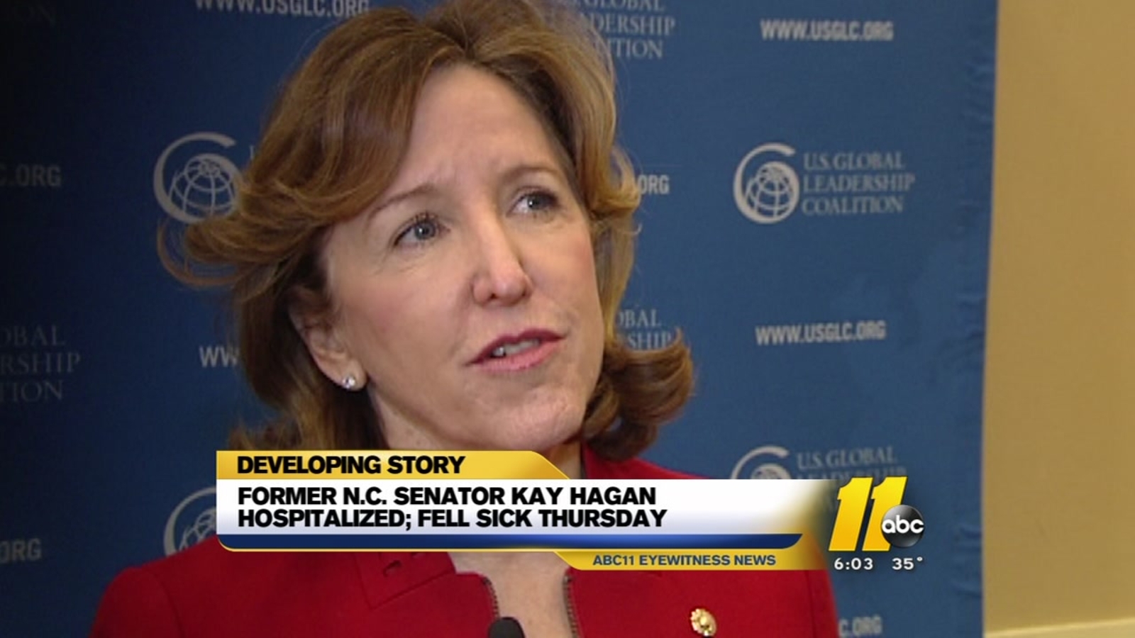 Kay Hagan, former North Carolina senator, rushed to the hospital - ABC11 Raleigh-Durham