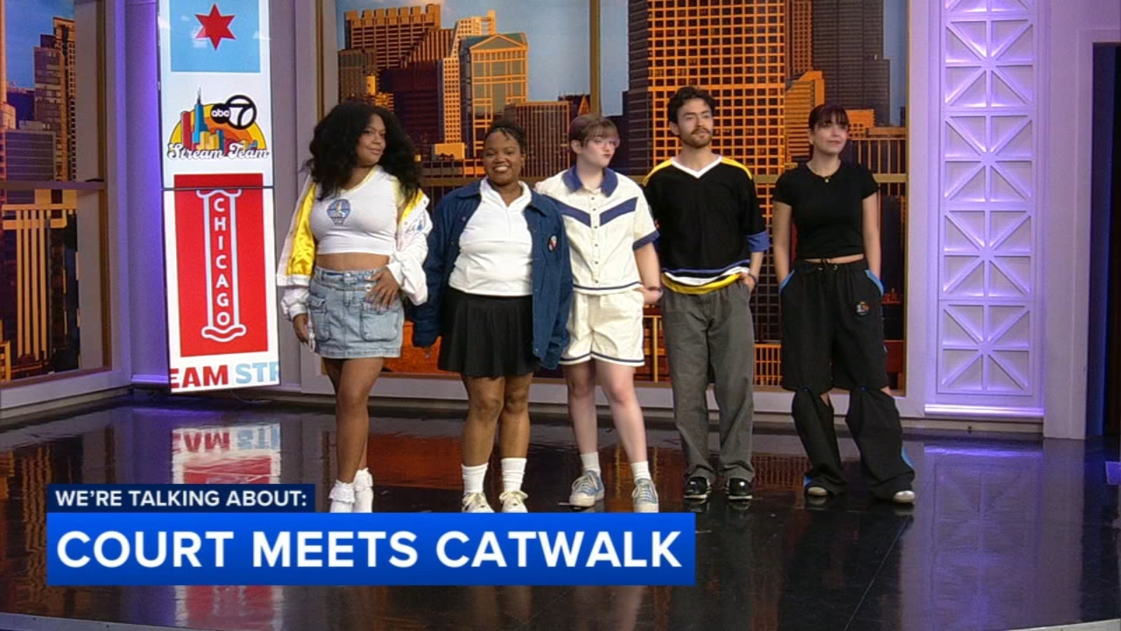 Columbia Students, SOUNDOFF launch fresh Chicago Sky fan fashion - ABC7 ...