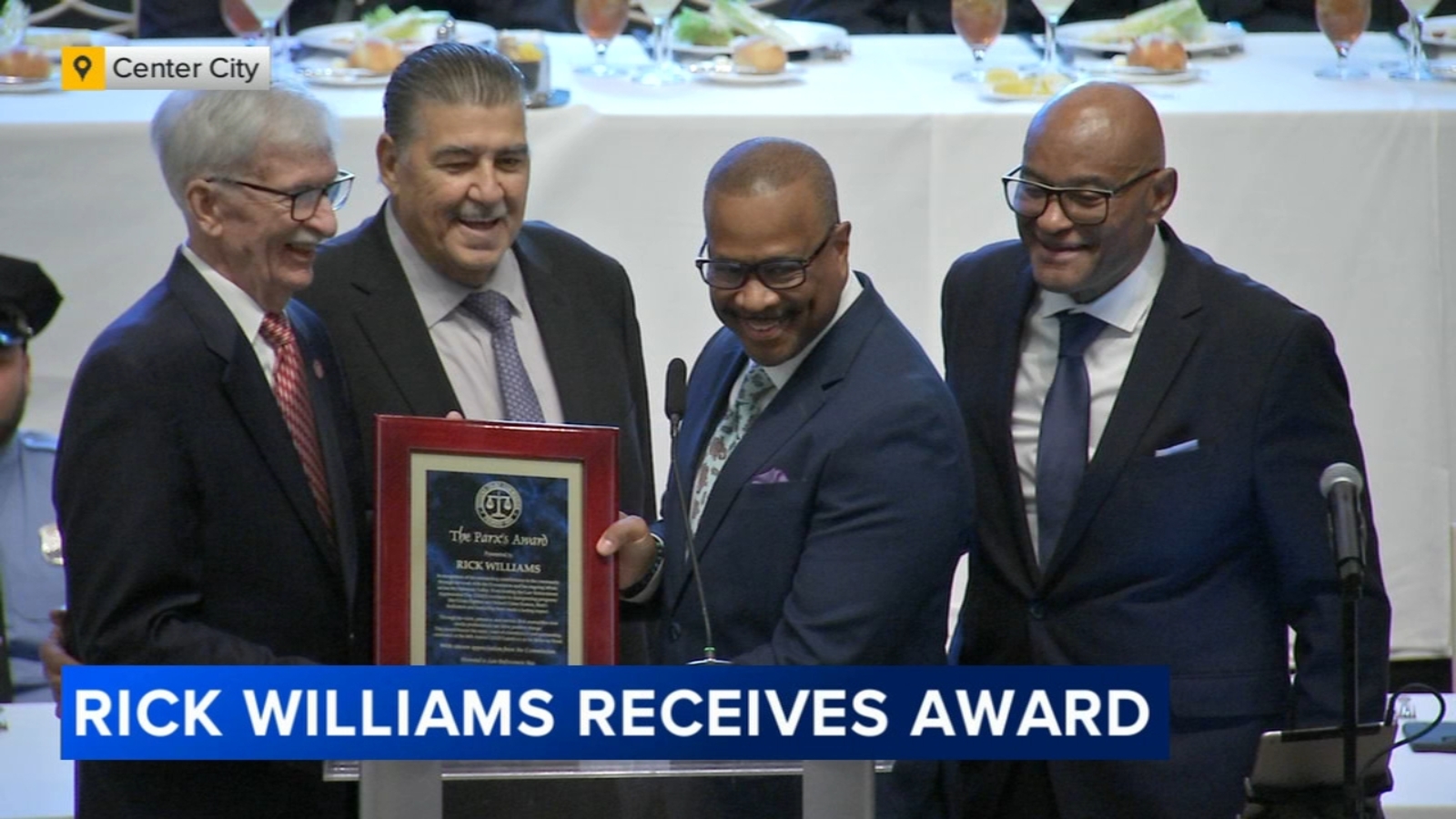 Rick Williams honored at Citizens Crime Commission luncheon - 6abc ...
