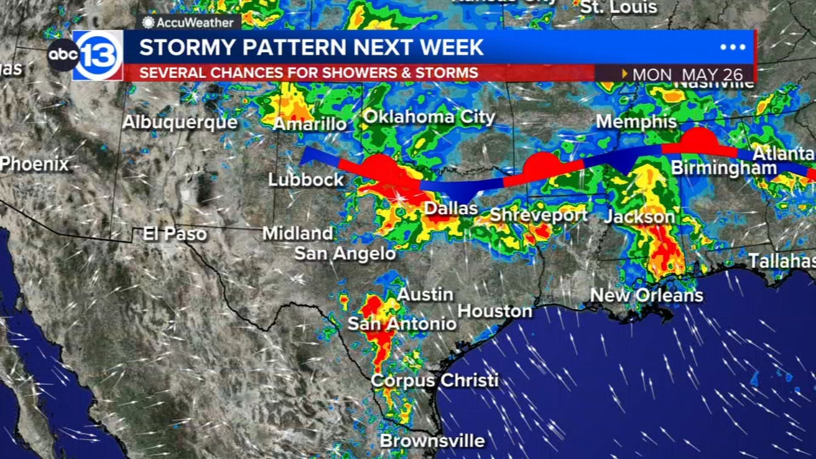 Houston Weather Forecast: Hot holiday weekend continues with increasing rain and storm chances ...