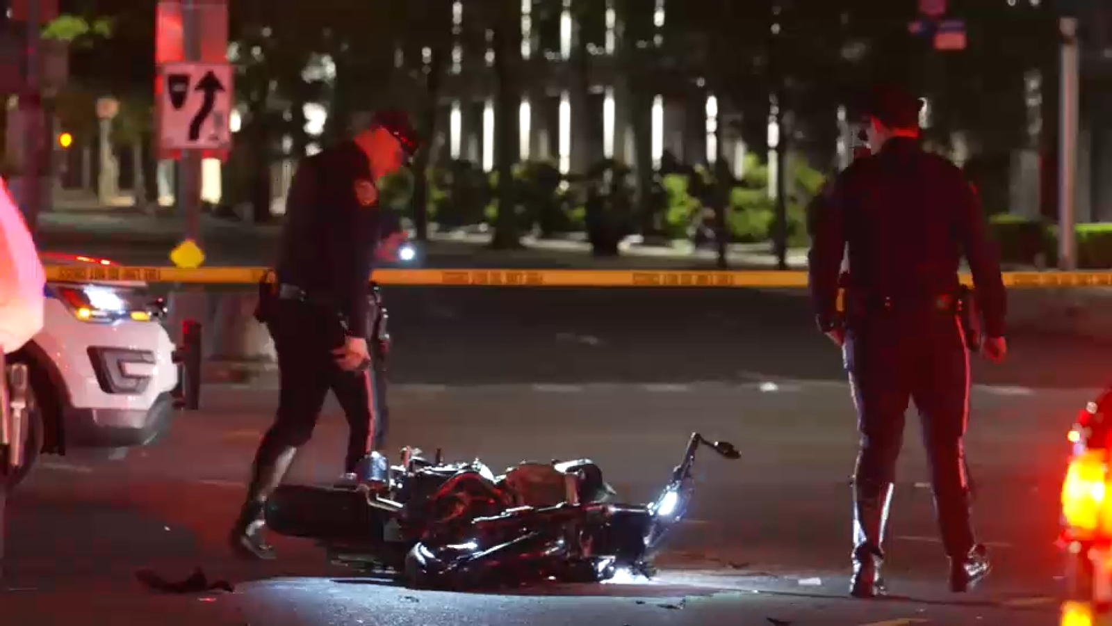 Motorcyclist killed in crash with fDNY truck on way to fire in Marine ...