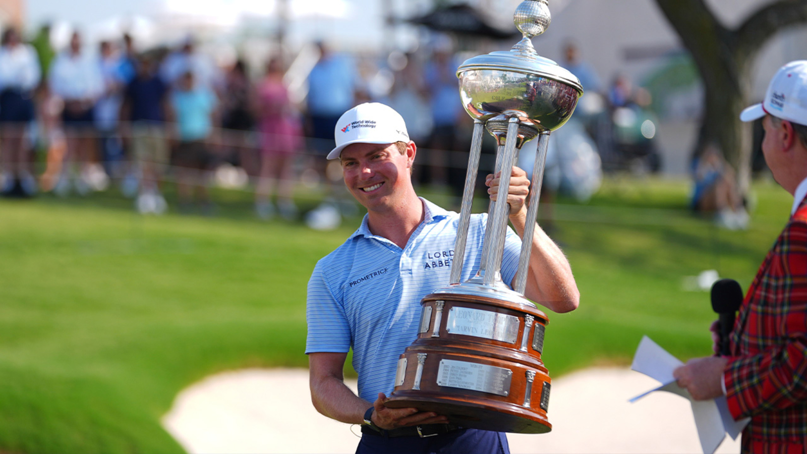 PGA Tour | Former Tar Heel Ben Griffin hangs on at Colonial for 1st ...