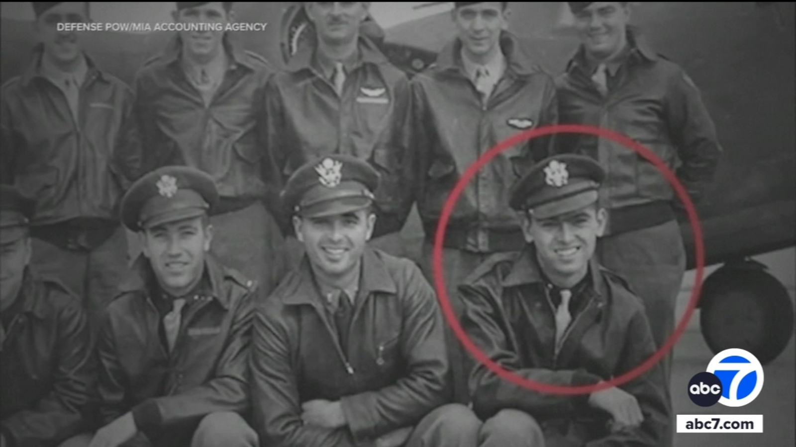 World War II airman's remains returned home to Livermore, California ...