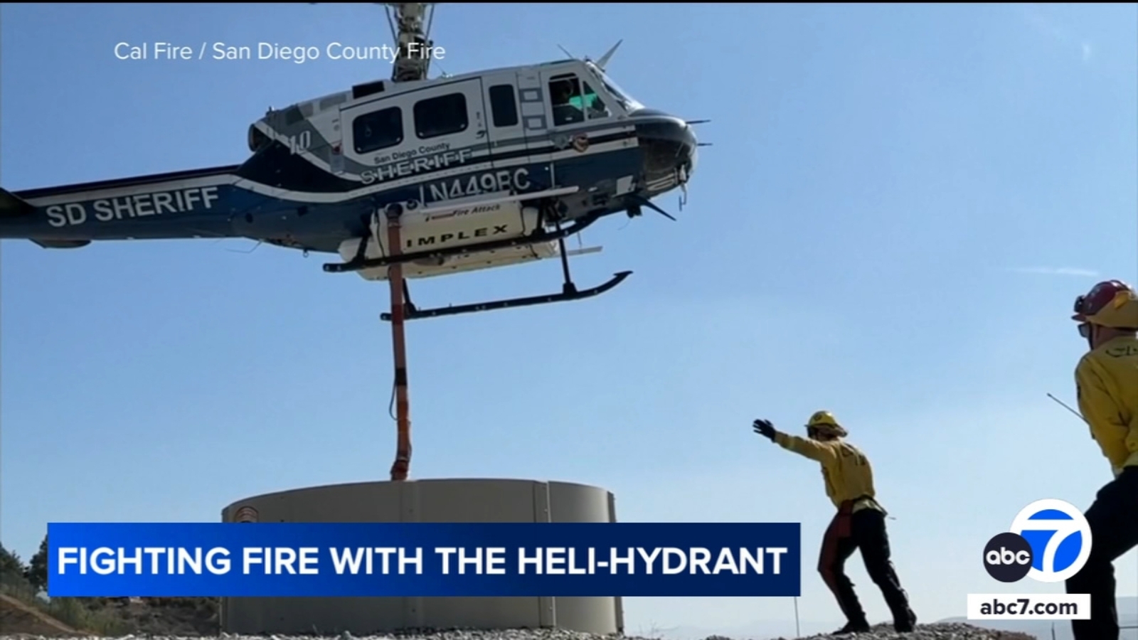 Wildfires can mean long trips for helicopters to get water; retired LA ...