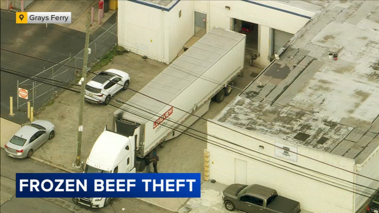 More than 10 pallets of frozen beef stolen from truck in the Grays ...