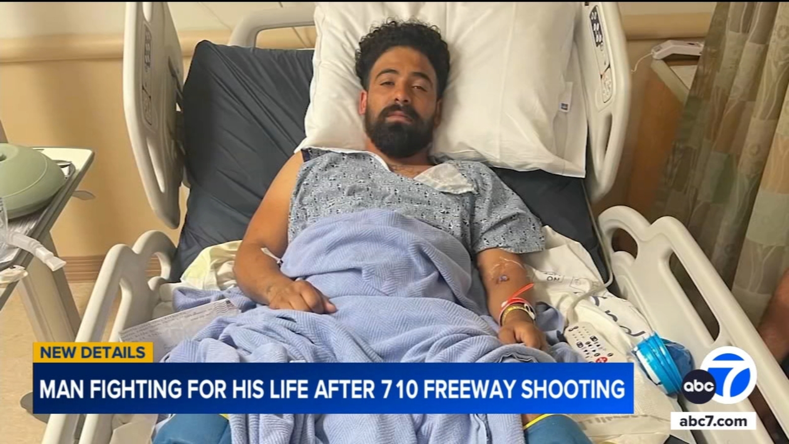 Man left paralyzed after shooting on 710 Freeway in Long Beach - ABC7 ...
