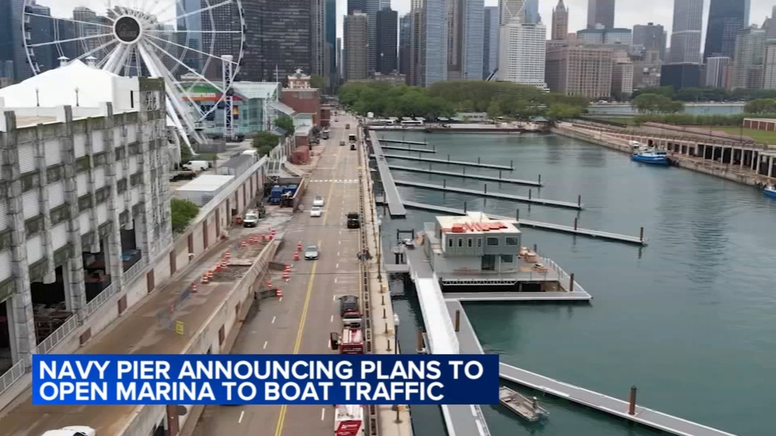 Chicago's Navy Pier Marina to open to boat traffic in June; officials ...