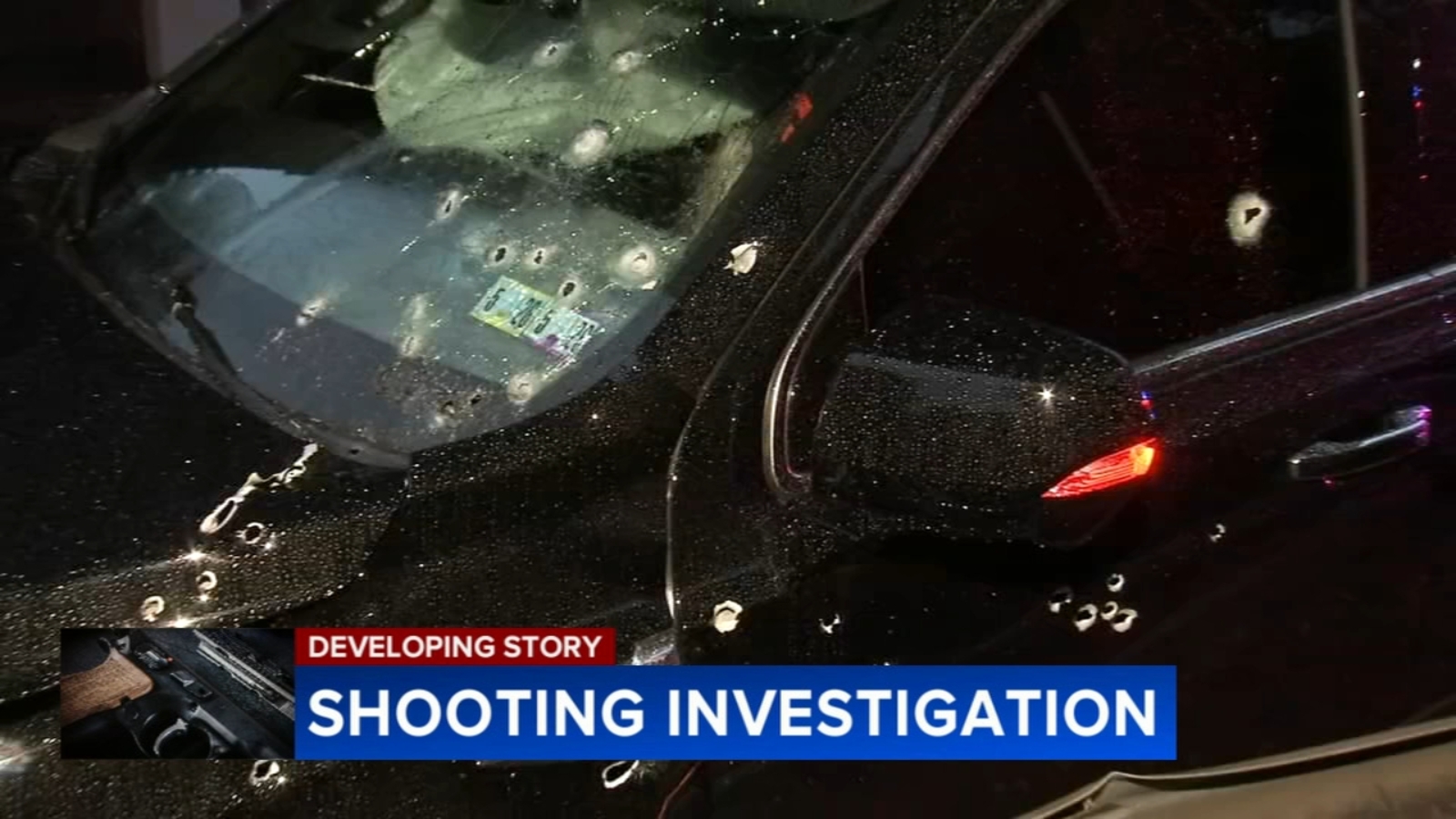 When it's not your time! SUV riddled with bullets after gunman opens ...