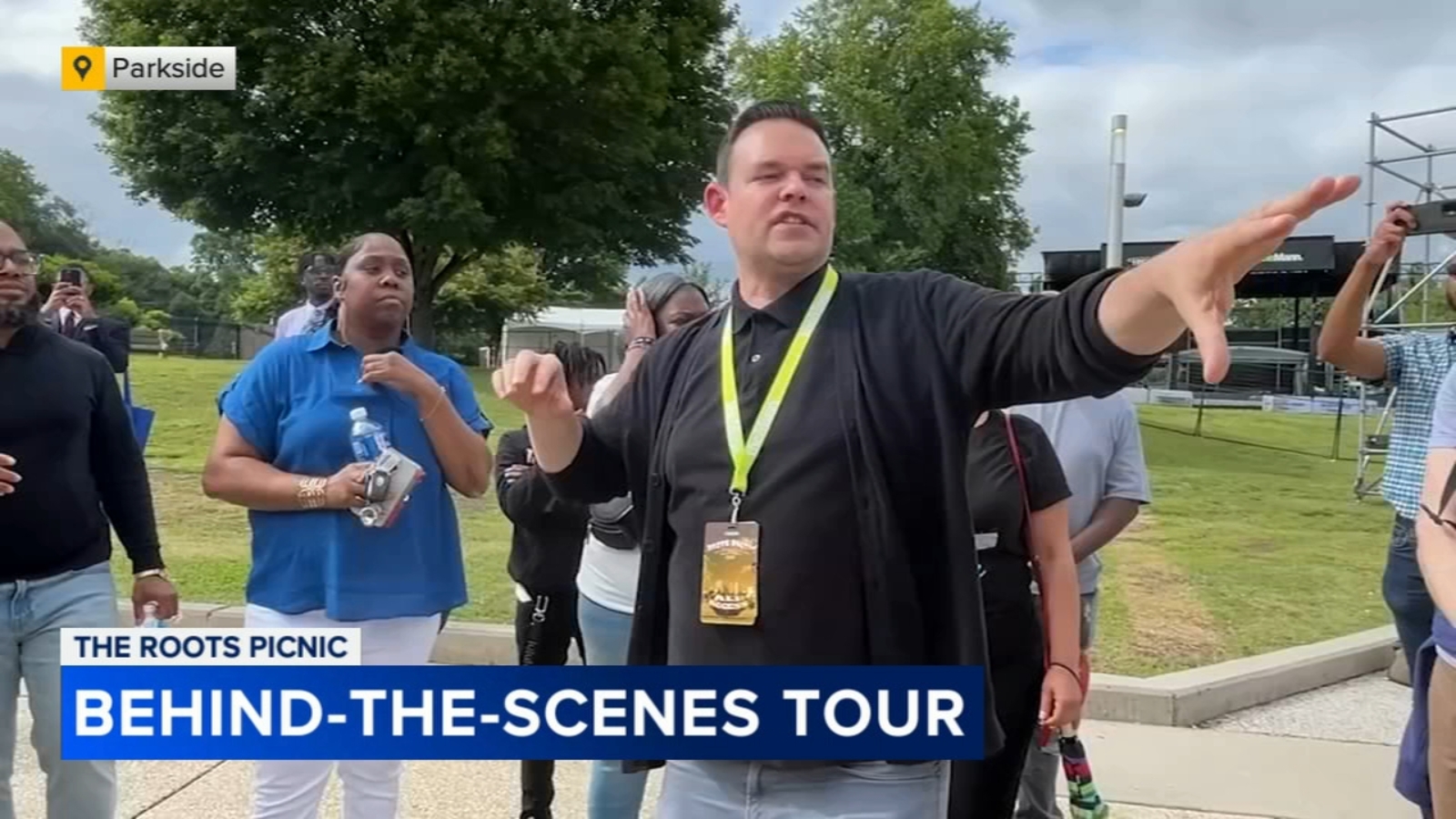 Students get behind-the-scenes tour of the Roots Picnic ahead of annual ...