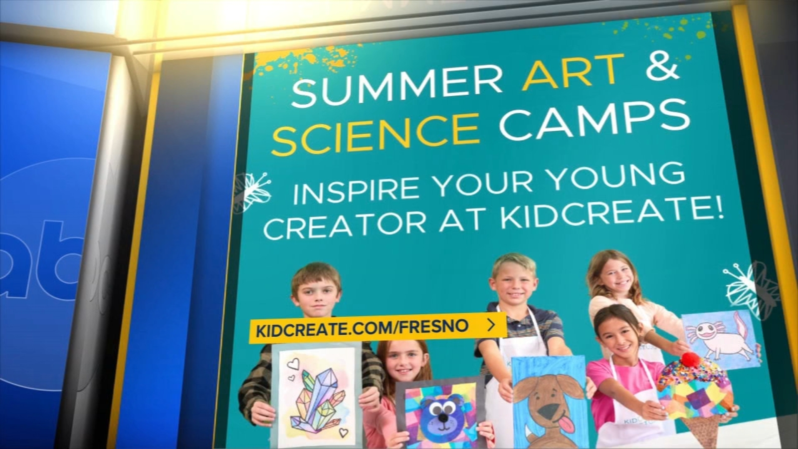 Summer fun for kids at Kid Create Studios - ABC30 Fresno