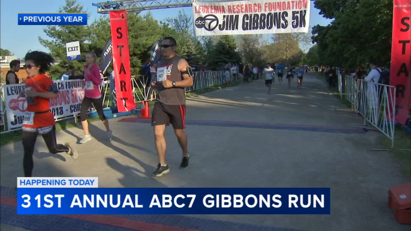 Hundreds participate in ABC7 Chicago 2025 Gibbons Run in support of ...
