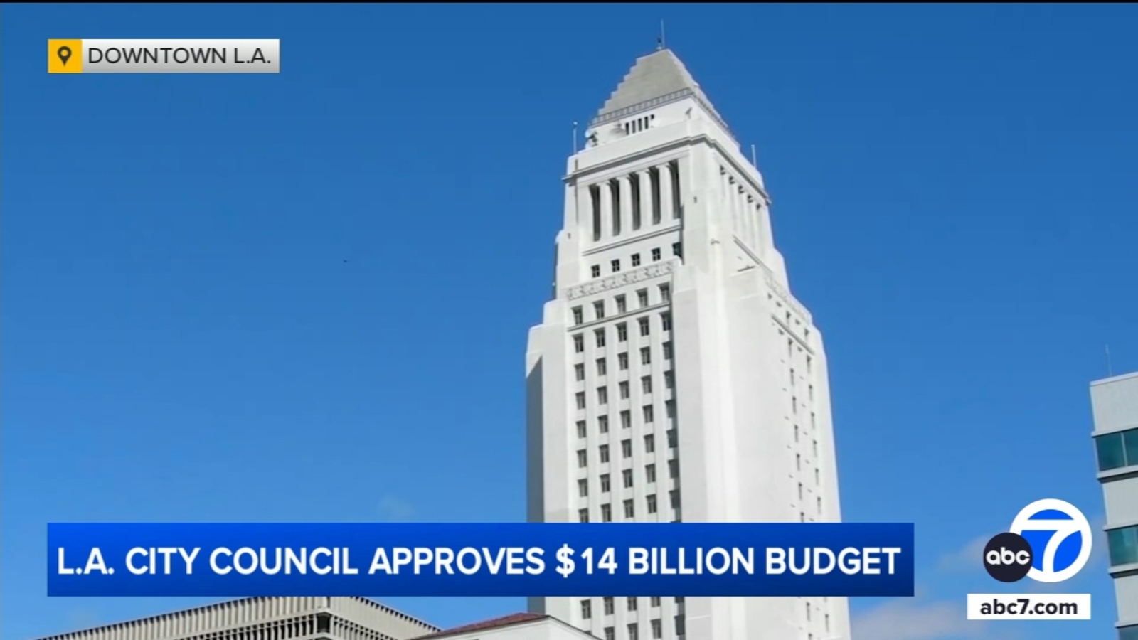 Los Angeles City Council approves revised $14 billion budget, which now ...