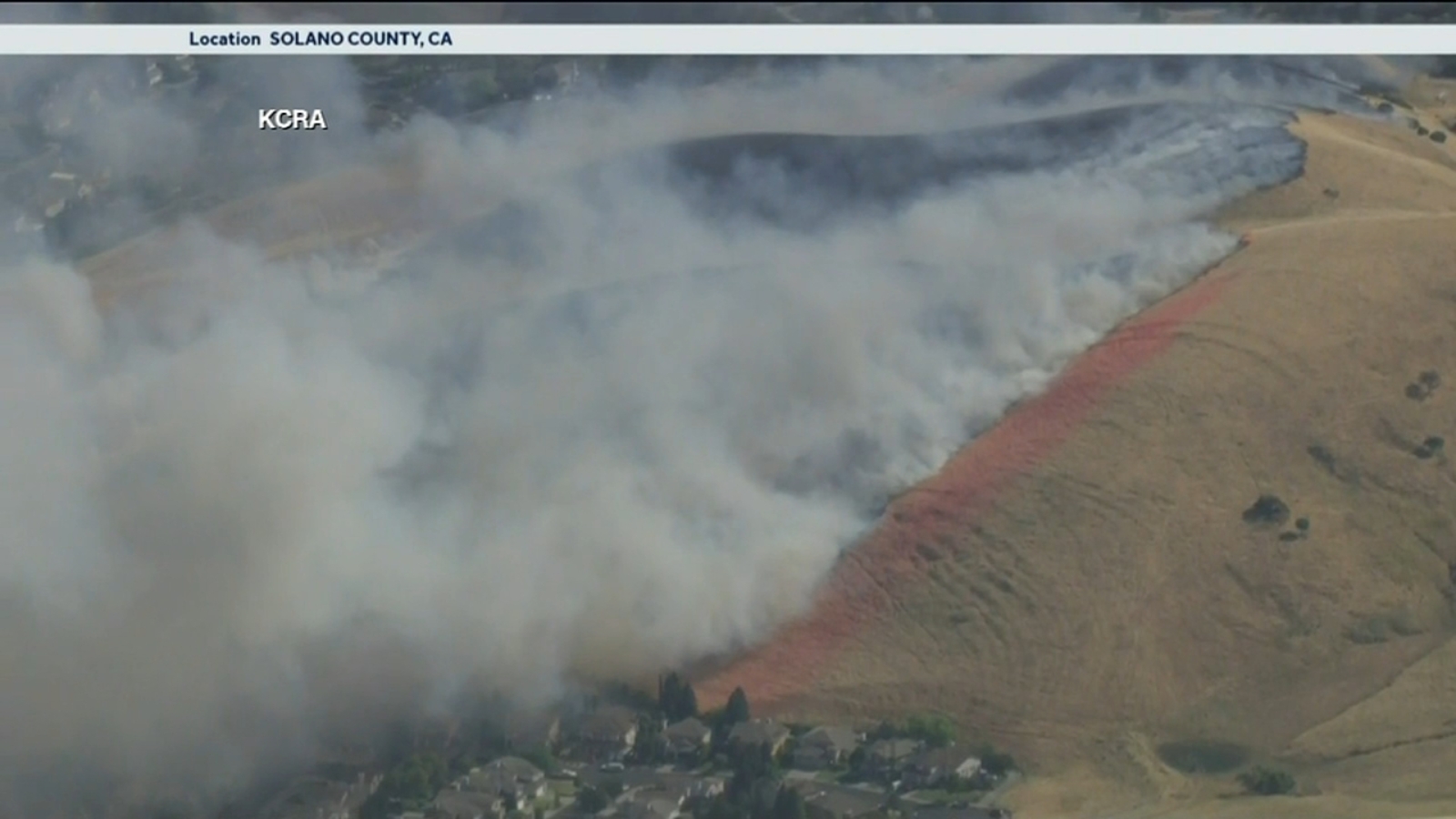 Fairfield fire: Evacuation orders lifted after forward progress stopped ...