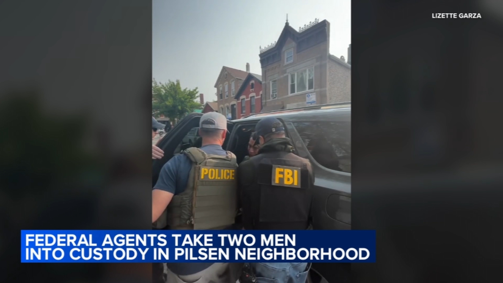 ICE raid Chicago: Video shows 2 men arrested at 18th and Carpenter ...