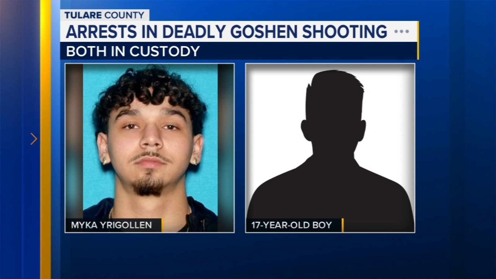 2 arrested, 3 still wanted for deadly shooting in Goshen, deputies say ...