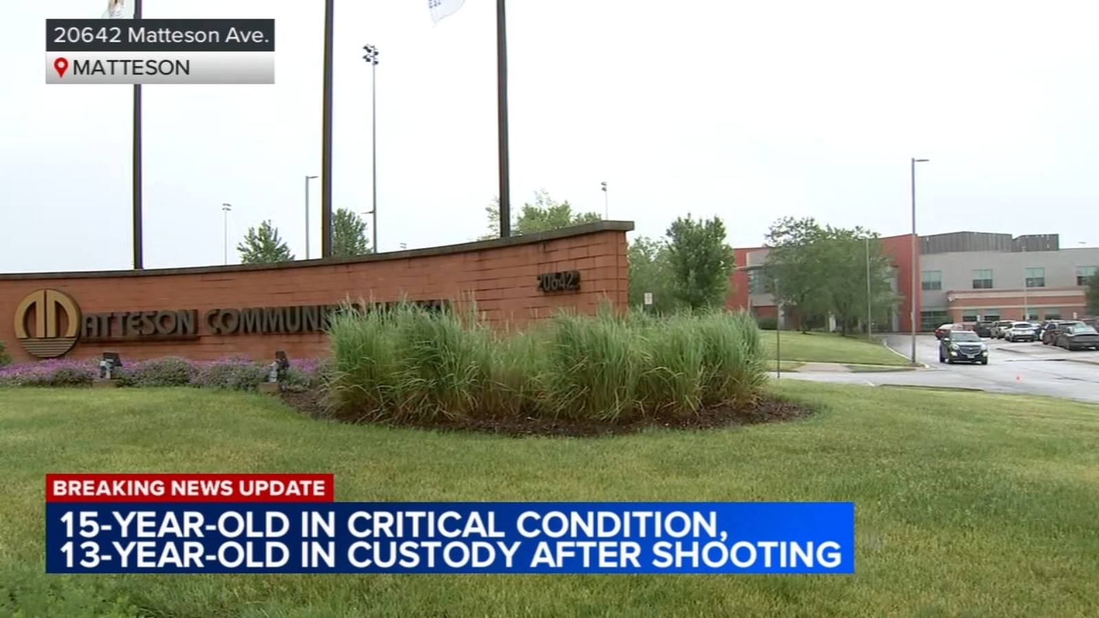 Matteson Community Center shooting: 13-year-old charged after 15-year ...