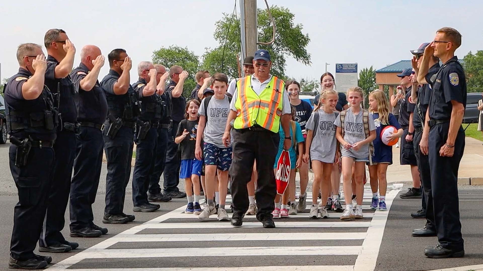 Crossing guard gets farewell surprise on last day at work - 6abc ...