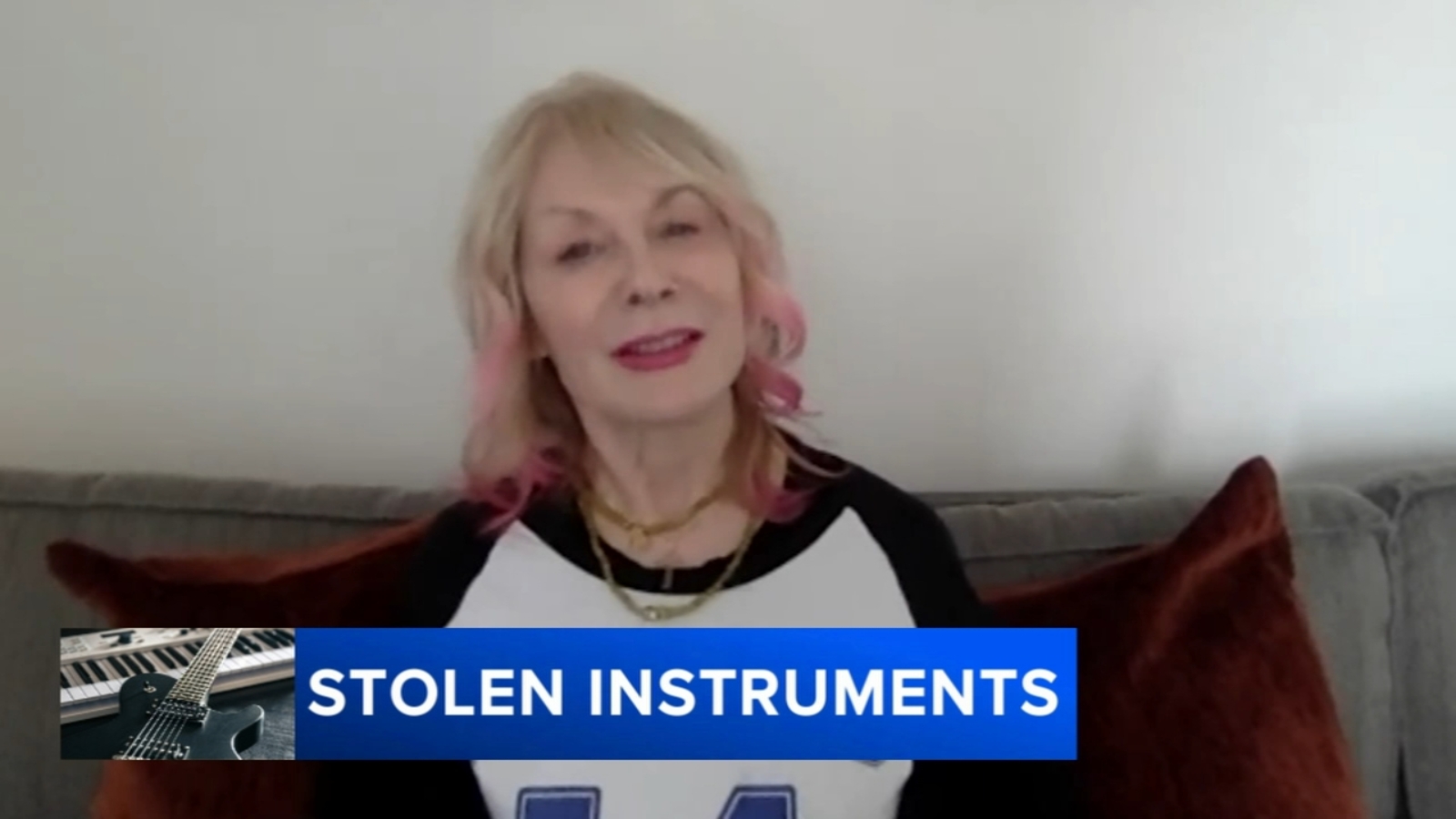 Heart band member Nancy Wilson pleads for help finding instruments ...