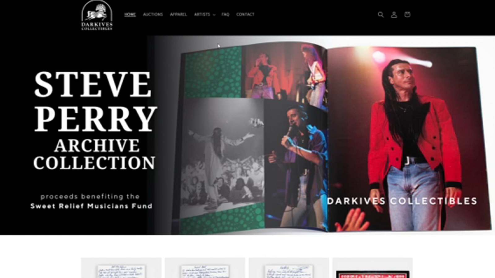 Hanford native Steve Perry auctions collection to raise money for Altadena fire victims - ABC30 ...