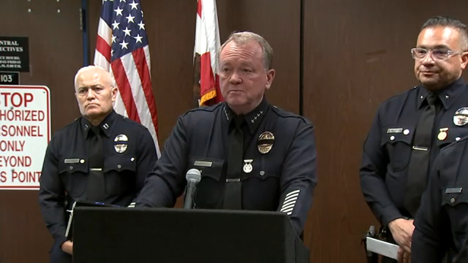 LAPD chief denies ICE director's claim of 2-hour response time during ...