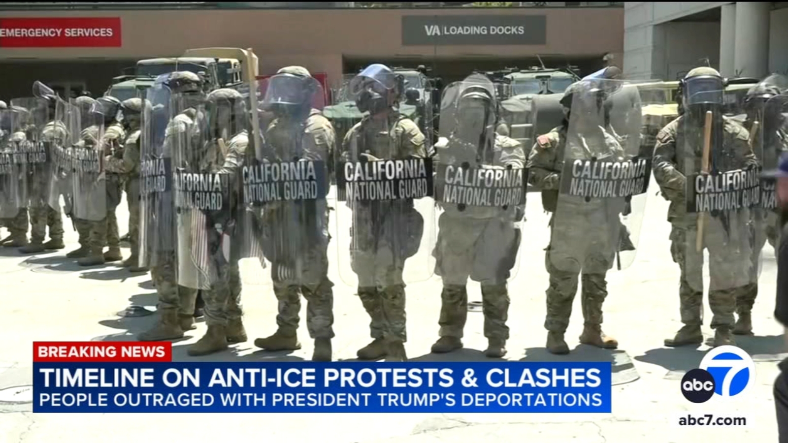 Timeline of anti-ICE protests and clashes in Los Angeles - ABC7 Los Angeles