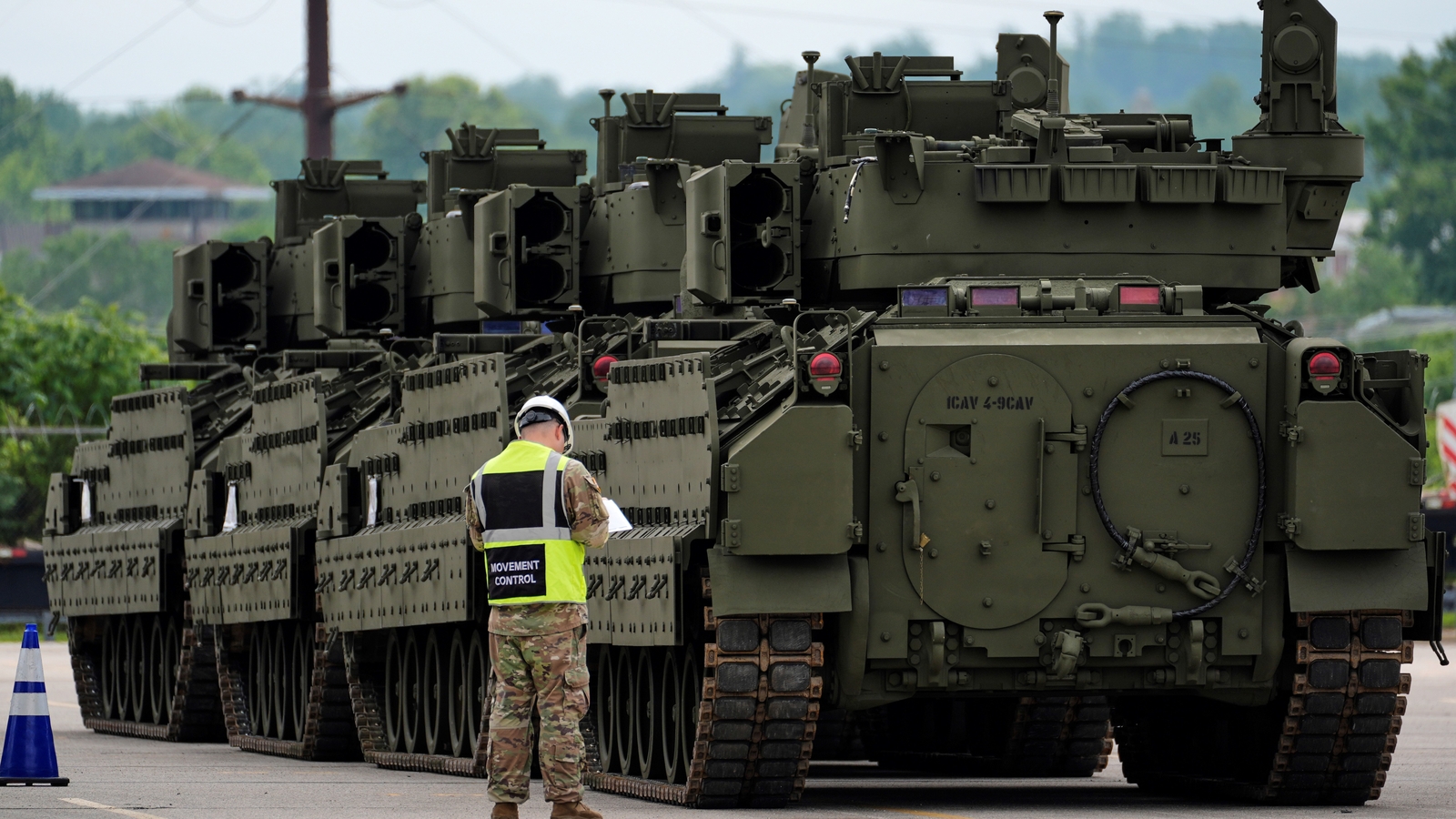 Preps underway in Washington DC for Army's 250th, Trump's 79th birthday ...