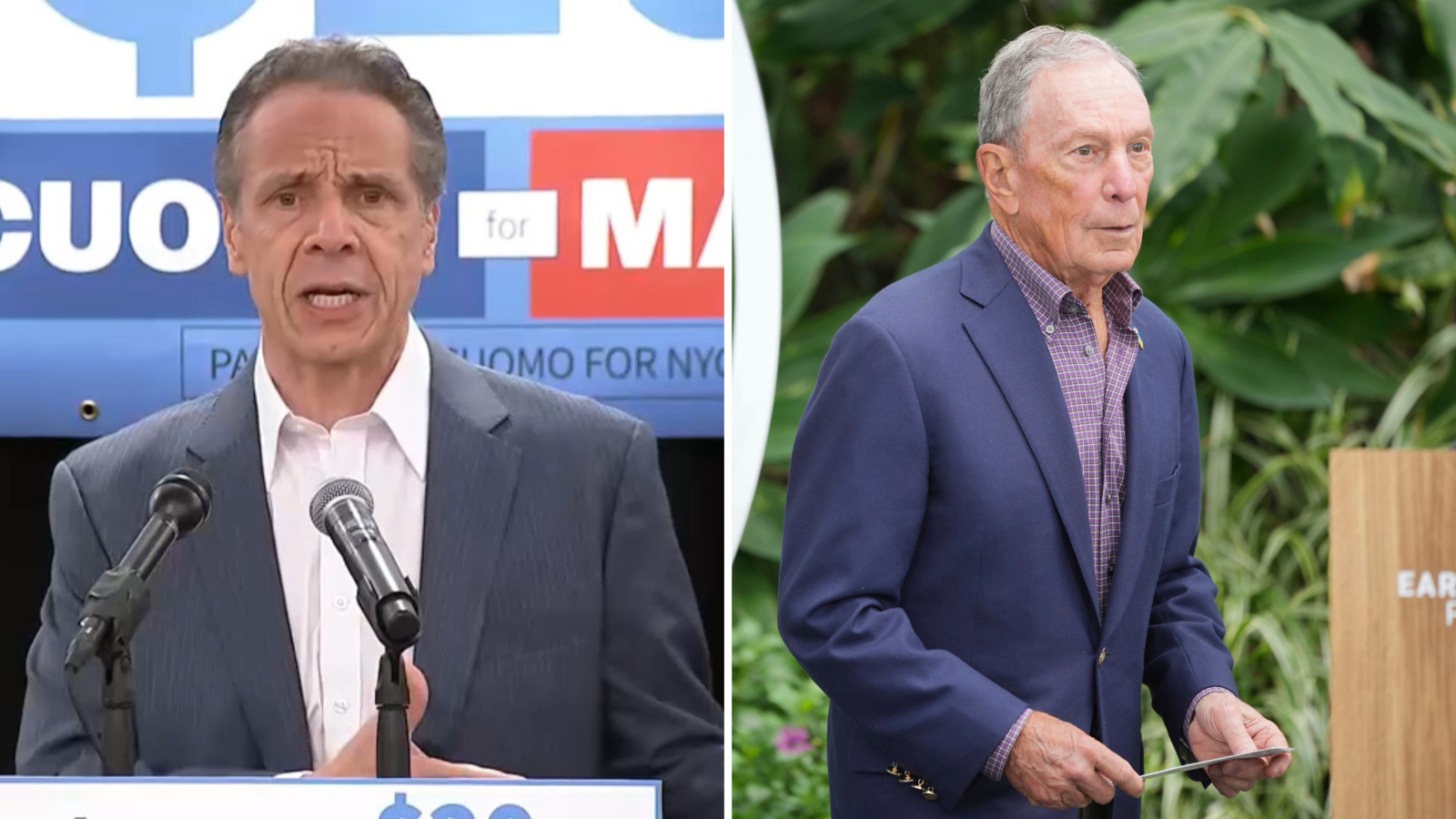 Michael Bloomberg endorses Andrew Cuomo for NYC mayor - ABC7 New York