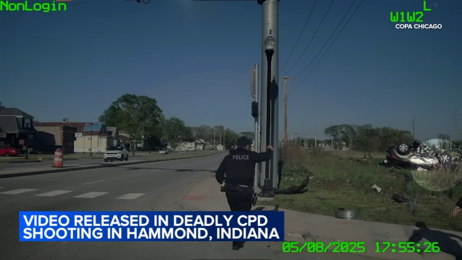 Video shows Chicago police shooting in Hammond, Indiana that killed Joseph Navarro following car ...