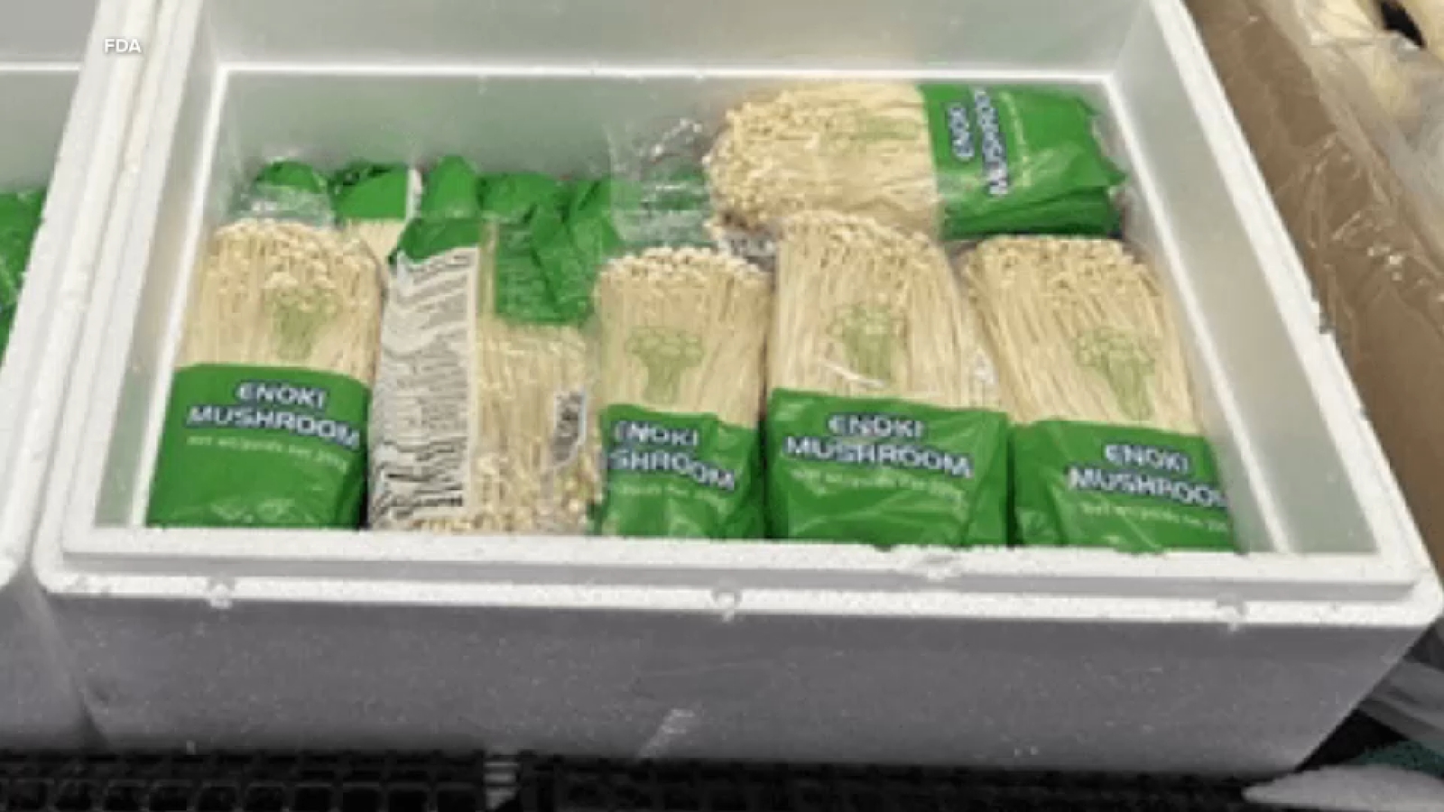 Company in Brooklyn recalling Enoki mushrooms that could be ...