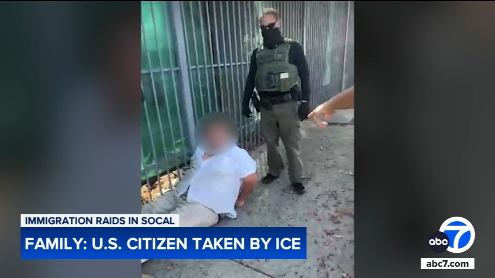 Man arrested by ICE agents at Montebello tow yard is US citizen, family ...