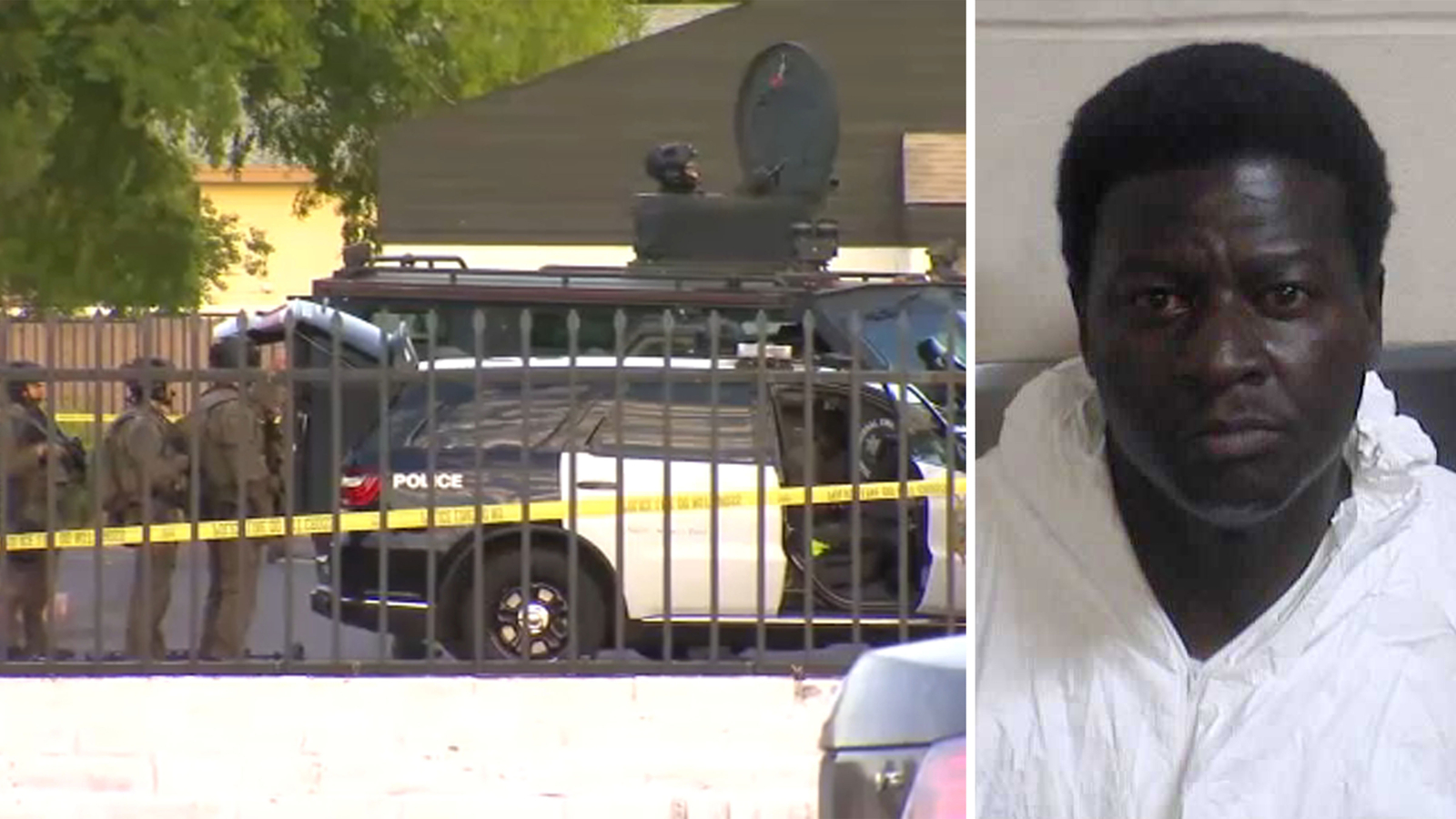 Machete stabbing suspect surrenders following overnight standoff in central Fresno, police say ...