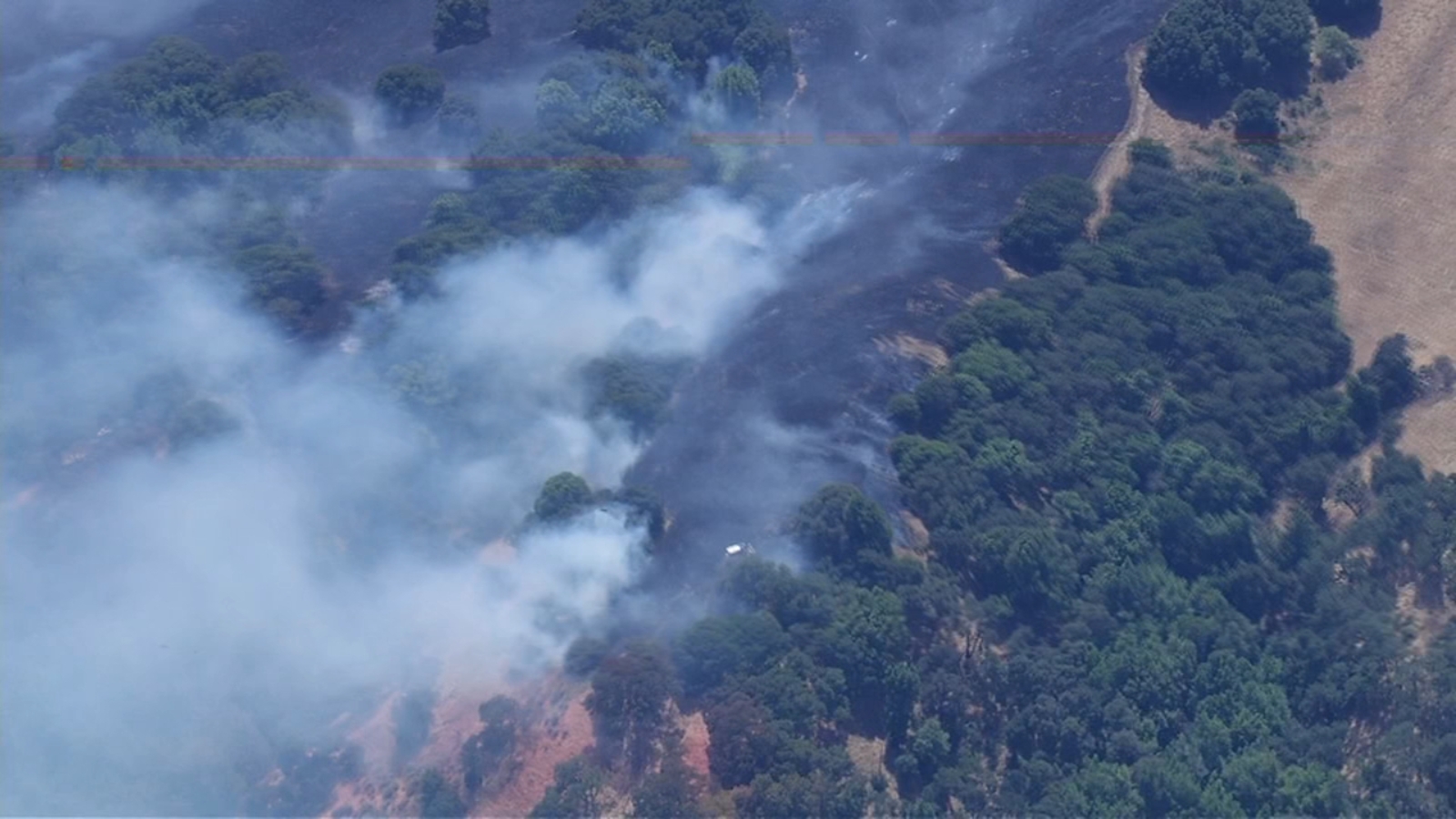 Mission Fire: CAL FIRE crews battle brush fire that burned on Mission ...