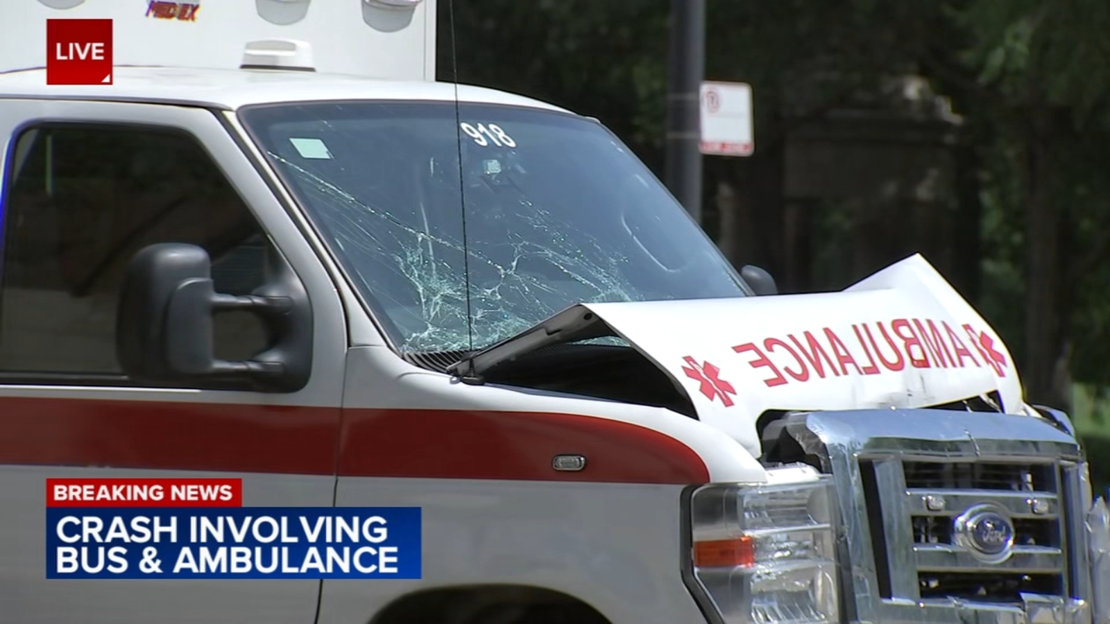 Chicago crash: 7 injured after private ambulance crashes into CTA bus ...
