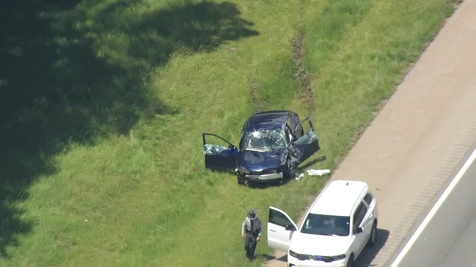 Police Chase Through 4 Counties Along I 95 Ends In Crash Near Kenly In