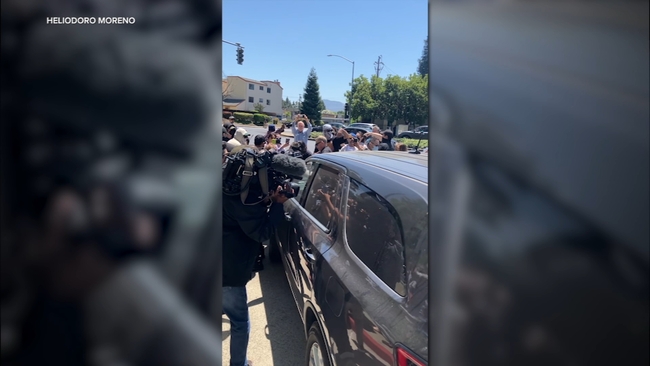 ICE arrests: Protesters clash with federal agents trying to detain ...