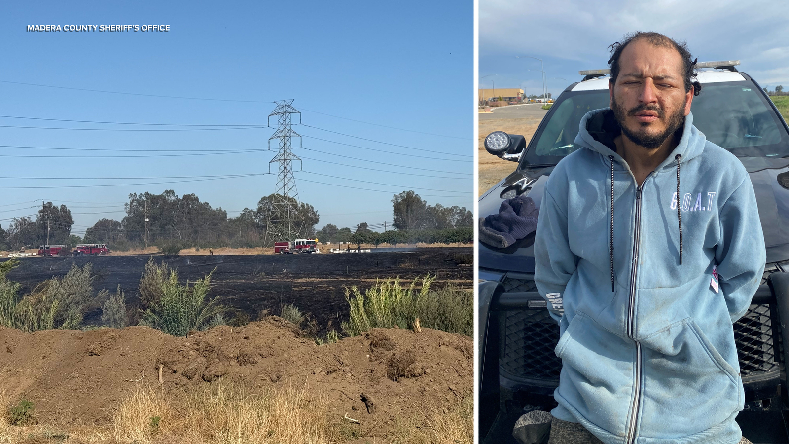 Man arrested, accused of starting Raymond Fire in Madera County - ABC30 ...