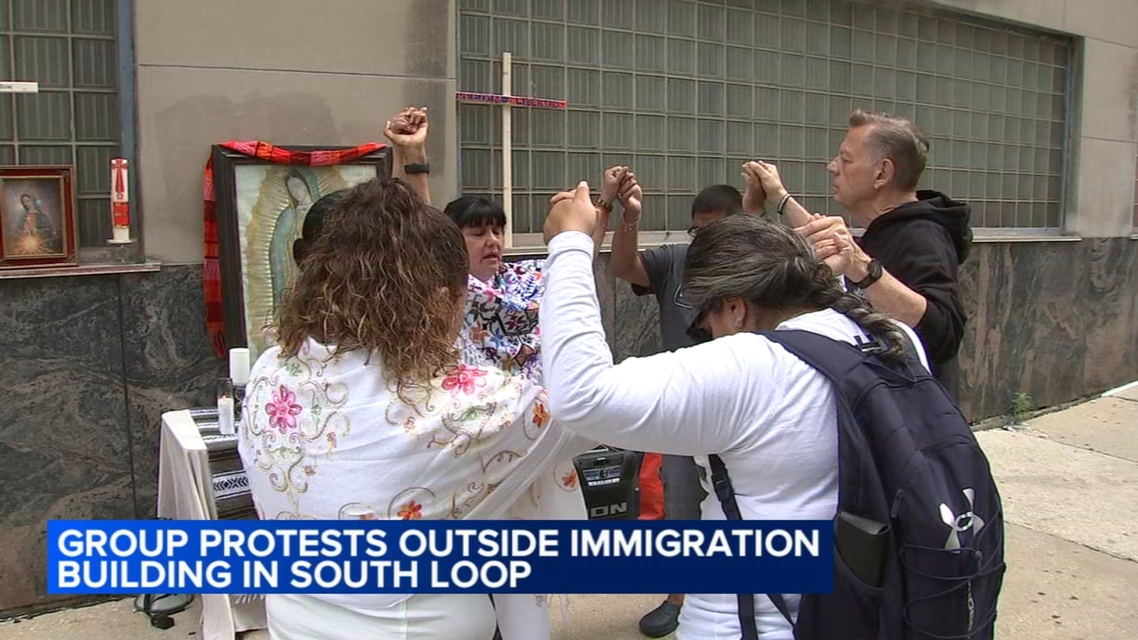 Chicago faith leaders Julie Contreras, Michael Pfleger lead South Loop ...