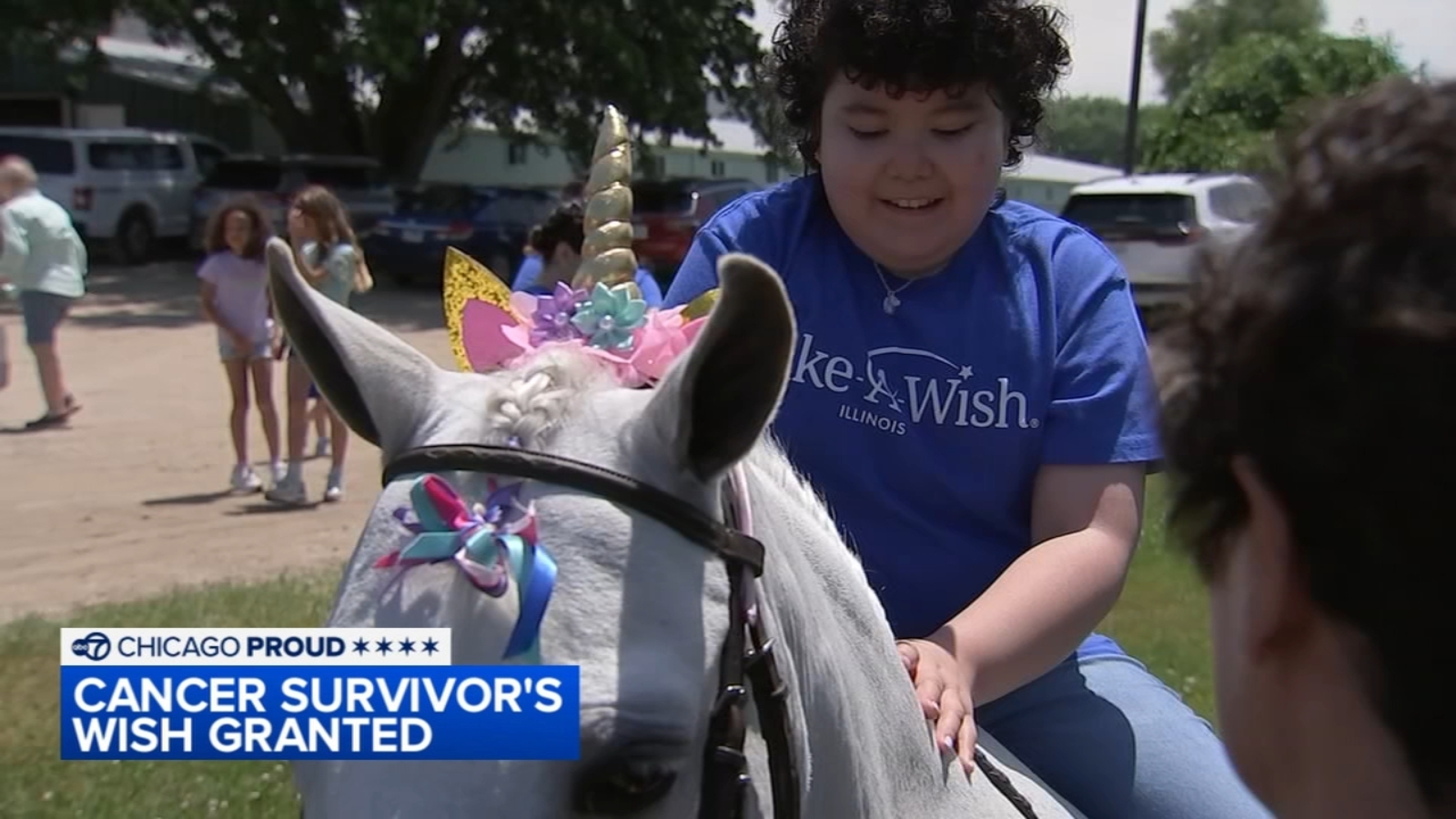 Chicago Proud: 12-year-old cancer survivor Valentina Robles granted ...