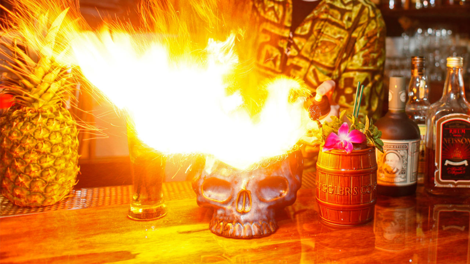 Woman burned at Santa Ana bar during flaming alcohol trick - ABC7 Los ...