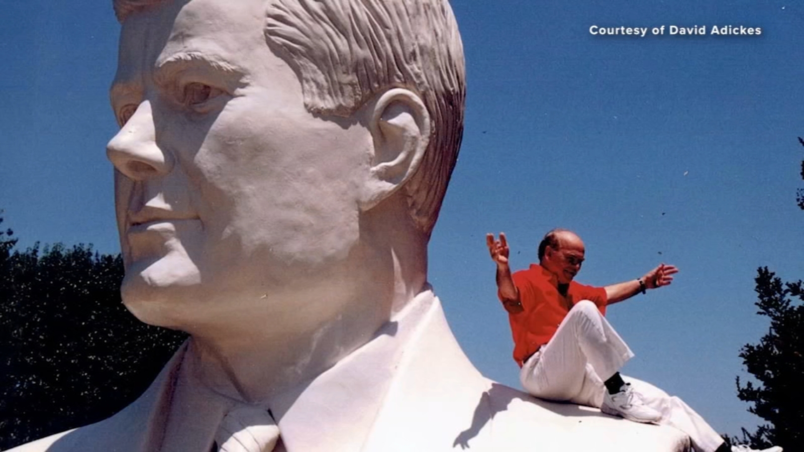 David Adickes, sculptor of Sam Houston statue, Beatles figures, and 'We ...