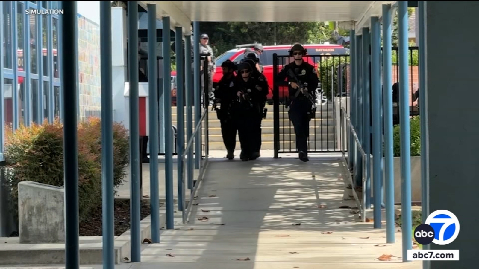 Seal Beach Police Department conducts active-shooter drill at McGaugh ...