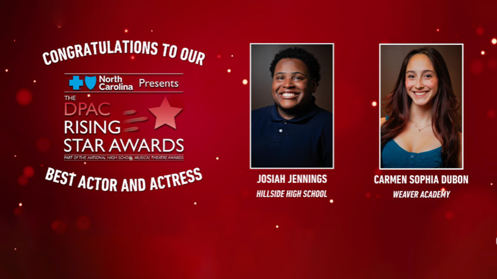 2025 Jimmy Awards | 2 North Carolina high school students headed to New ...