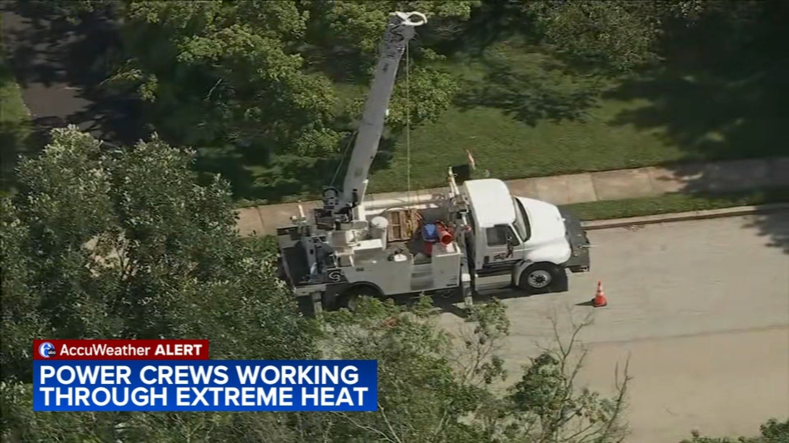 PECO crews fighting extreme heat to restore power after storm in ...