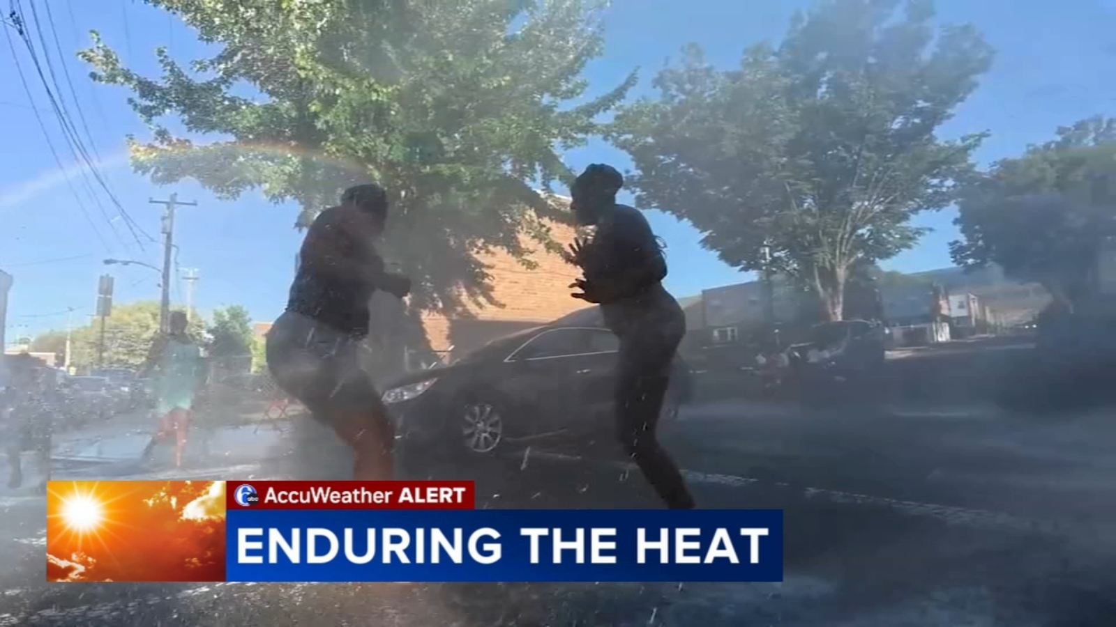 Philadelphians finding ways to stay cool amid heat wave - 6abc Philadelphia