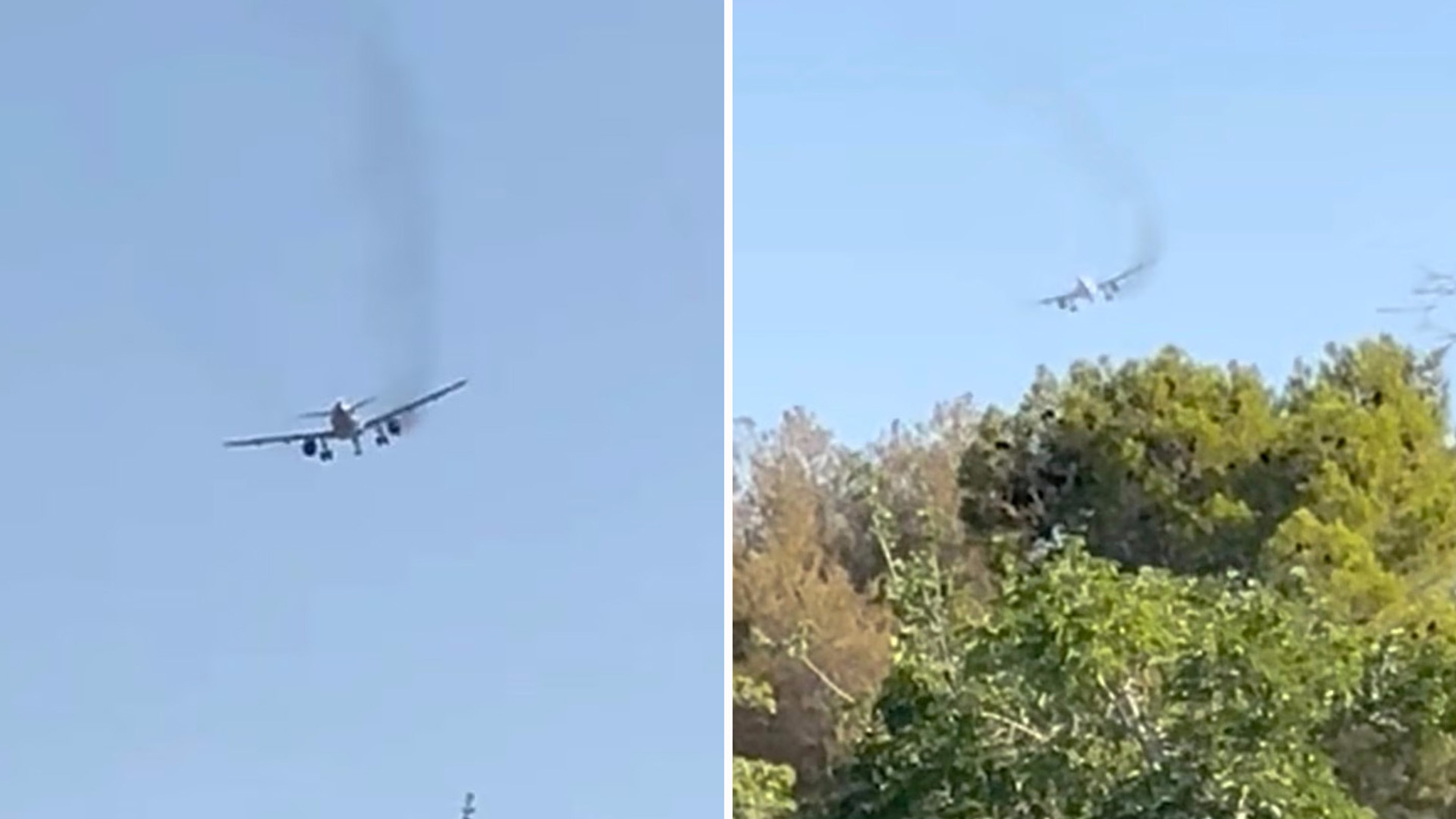 Plane fire: American Airlines flight returns to Vegas airport after ...