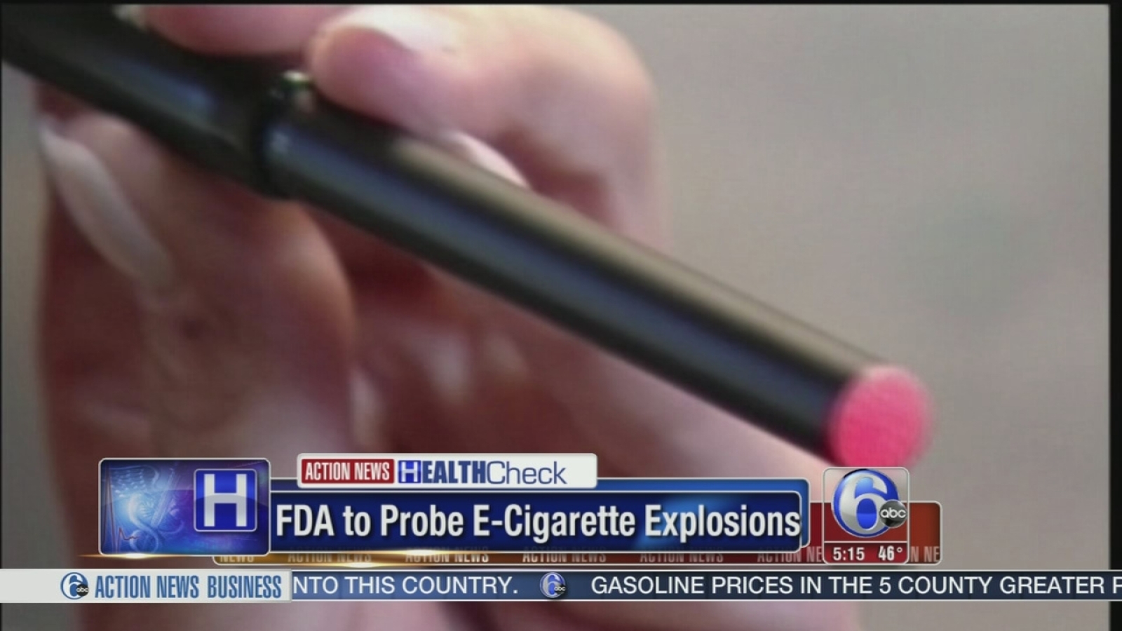 FDA probes dangers of exploding e-cigarette batteries - 6abc Philadelphia