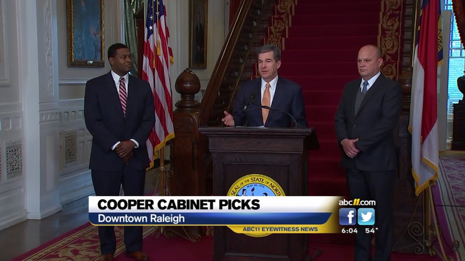 Cooper names environmental, DOT cabinet secretaries - ABC11 Raleigh-Durham