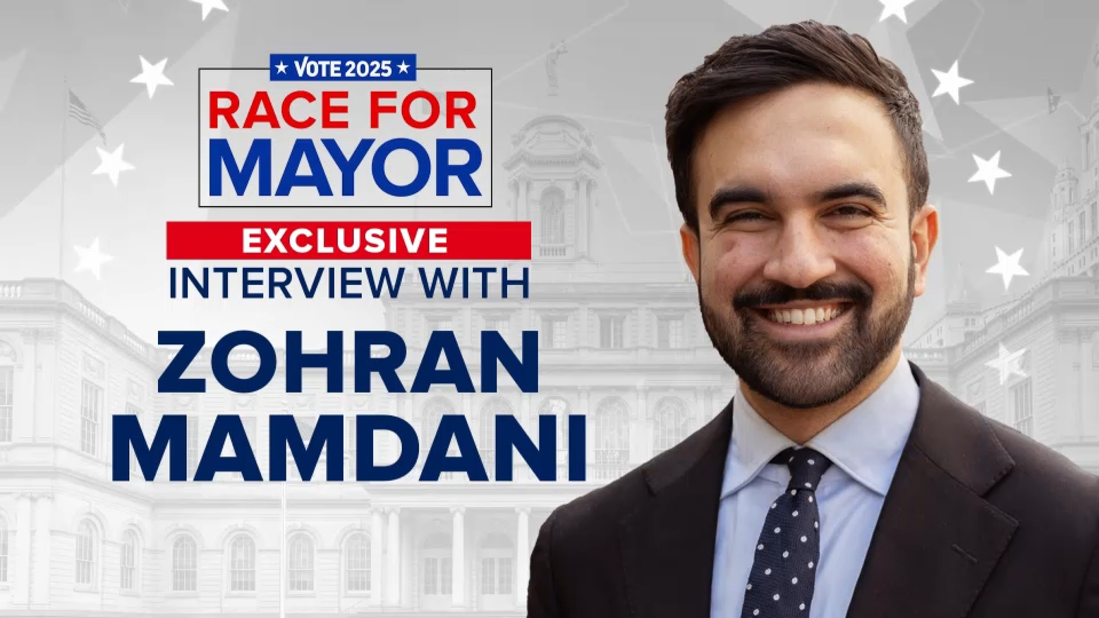 Zohran Mamdani interview: Democratic primary election winner for NYC mayor sits down with Bill ...